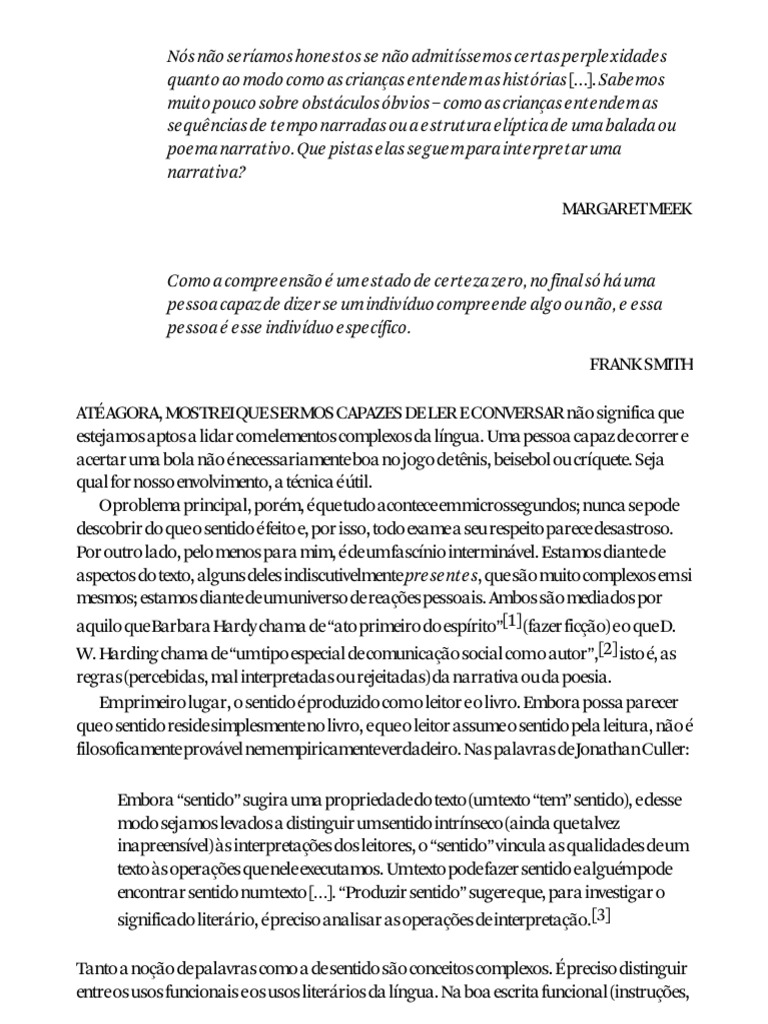 Capíturo 4 - Peter Hunt | PDF | Narrativa | Experiência