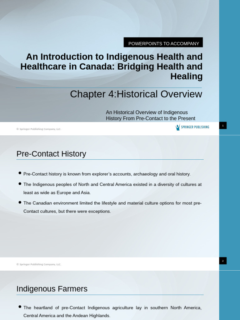 Indigenous Health Healthcare - Chapter 04 Powerpoints | PDF | Canada ...