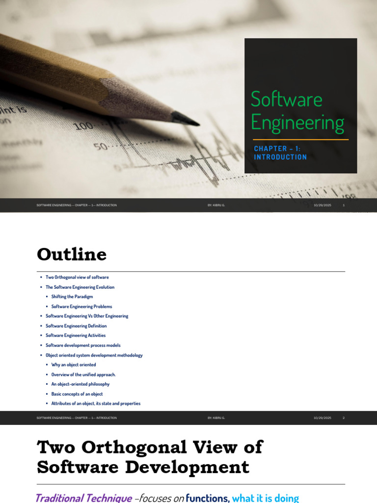 SW Eng Course Chapter 1 Introduction All Parts | PDF | Scrum (Software ...
