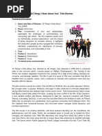 Analysis of "10 Things I Hate About You" | PDF
