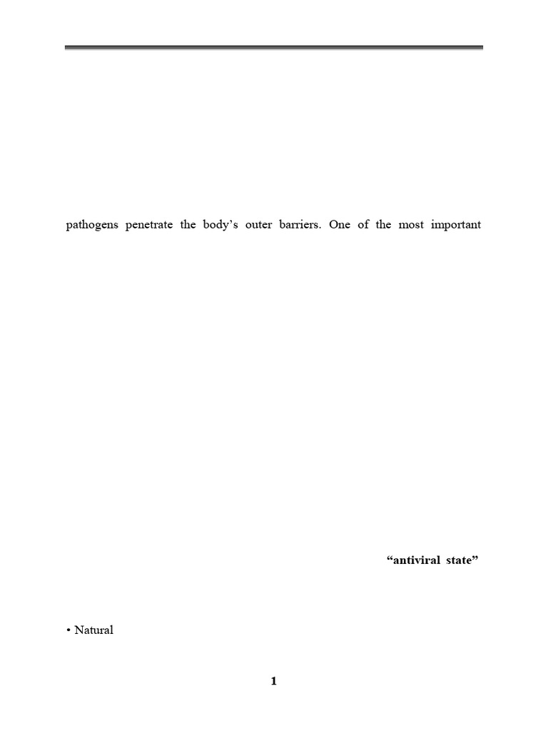 Lec 4- Virolog | PDF | Immune System | Interferon