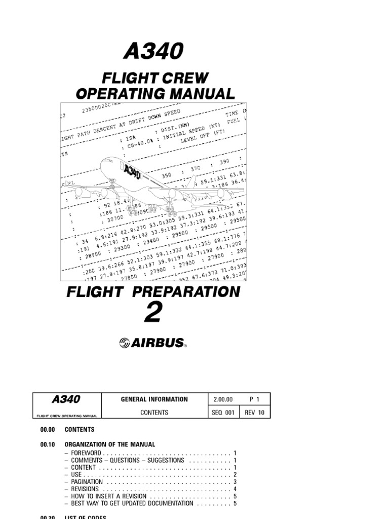 A340 FCOM-20968984-FCOM-Vol-2 | PDF | Vehicles | Aircraft