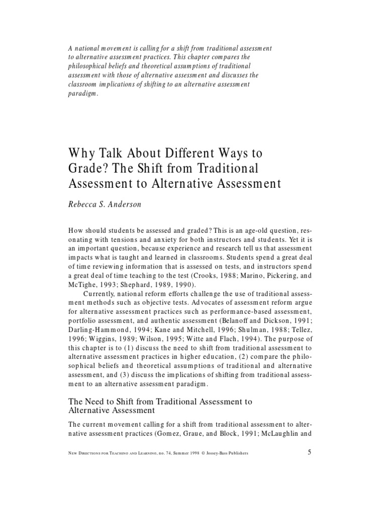 Different Ways To Grade | PDF