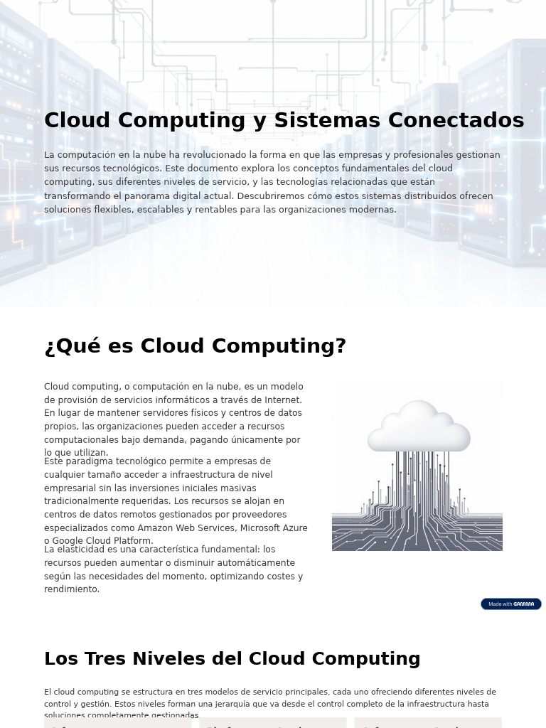 TEMA 3. - Cloud-Computing-y-Sistemas-Conectados | PDF | Computación en la nube | Software como ...