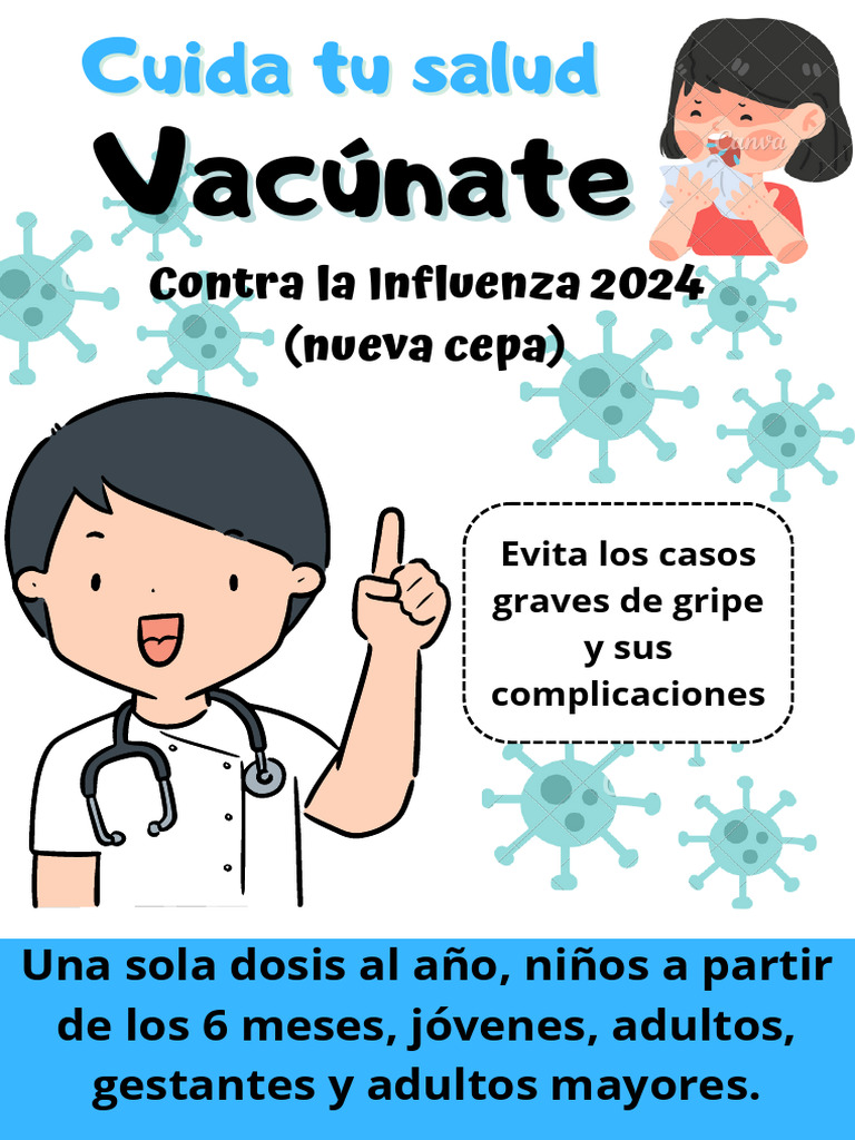 Flyer Vacunas Influenza y Hepatitis A | PDF