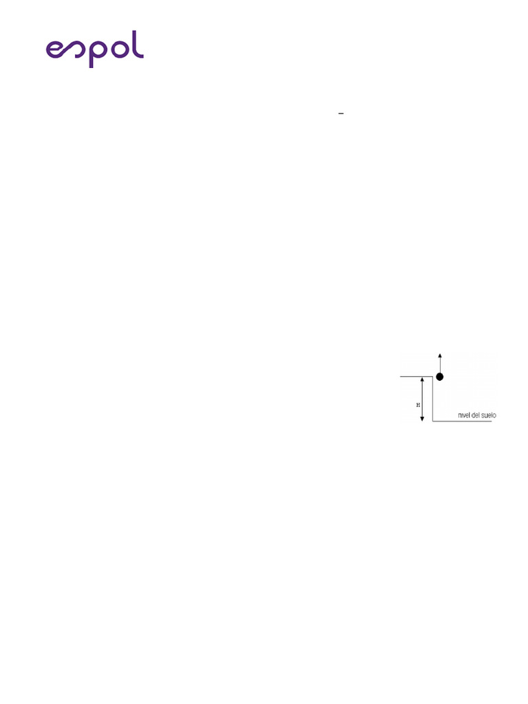 Hoja de trabajo No 8 - Cap_3-Cinemática 1D_Caída Libre | PDF | Aceleración | Mecánica