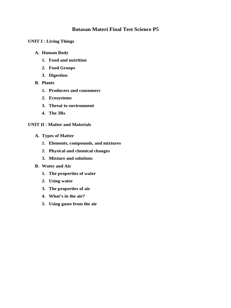 Science P5 (3) | PDF