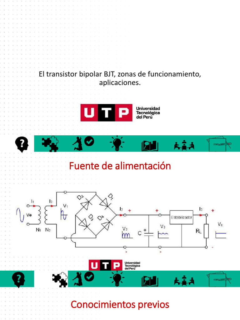 S05_s1 - El transistor bipolar BJT | PDF | Transistor de unión bipolar | Transistor