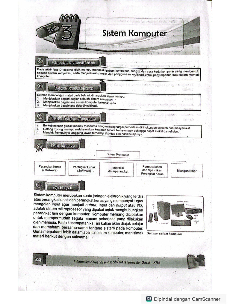 SisKom Kelas 7 | PDF