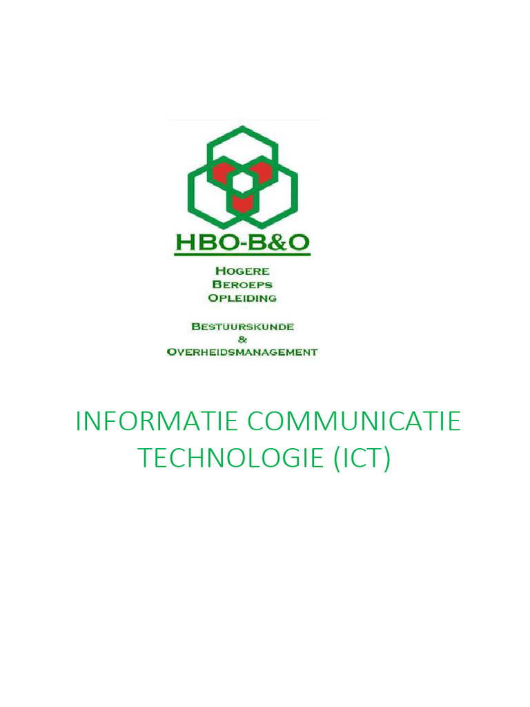 Syllabus ICT | PDF
