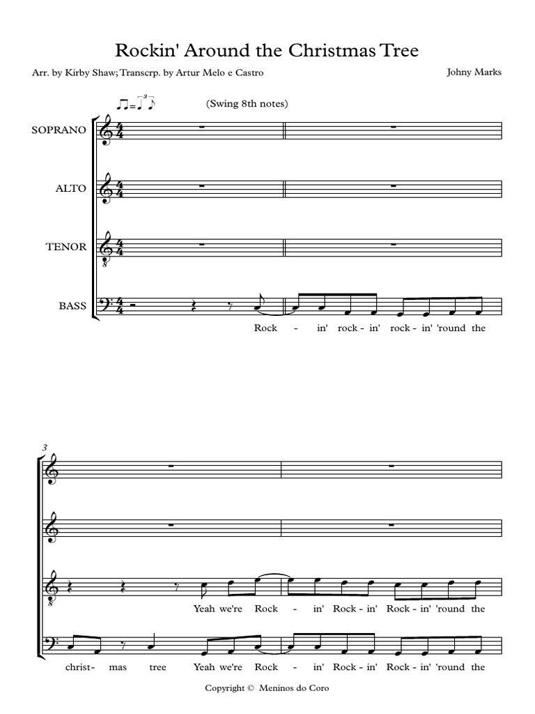 Rockin' Around the Christmas Tree | PDF