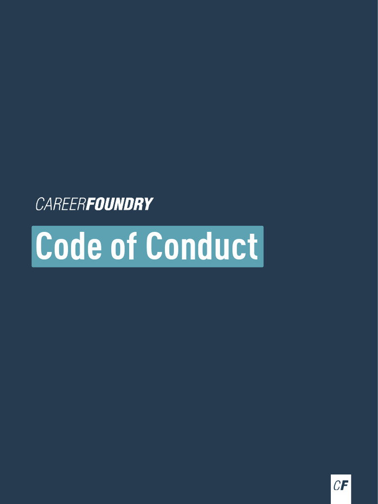 Code of Conduct | PDF