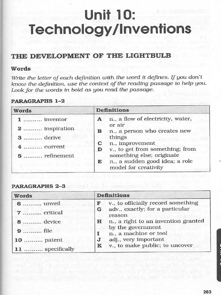 Unit 10 Technology Inventions | PDF