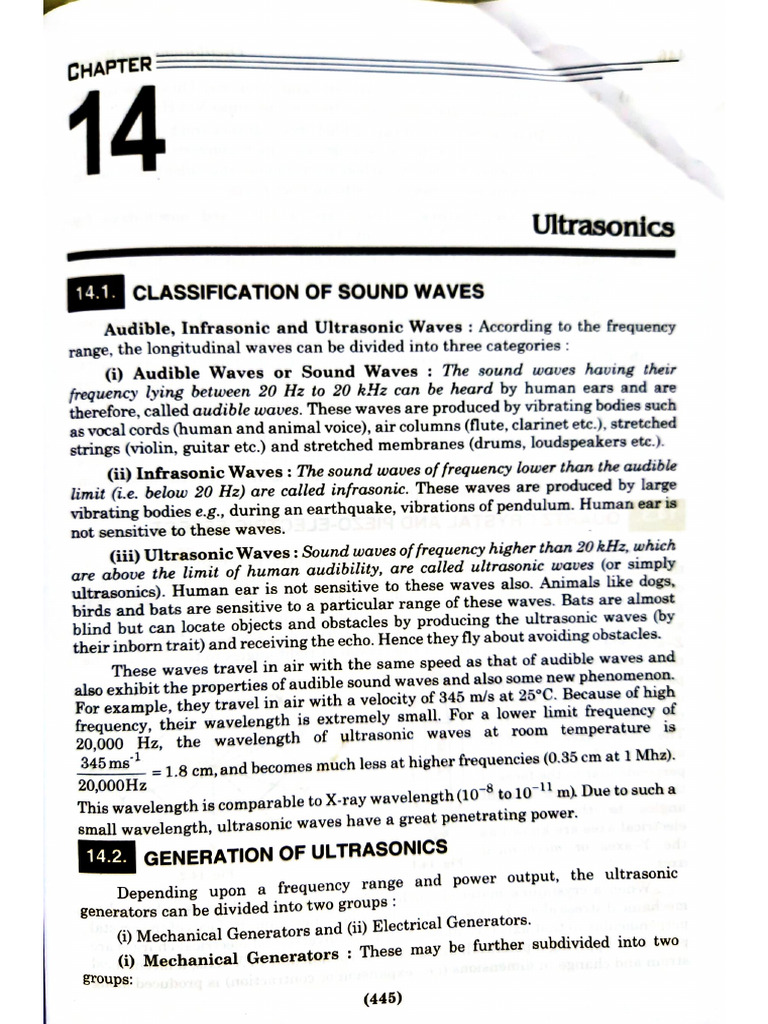 Ultrasonic | PDF