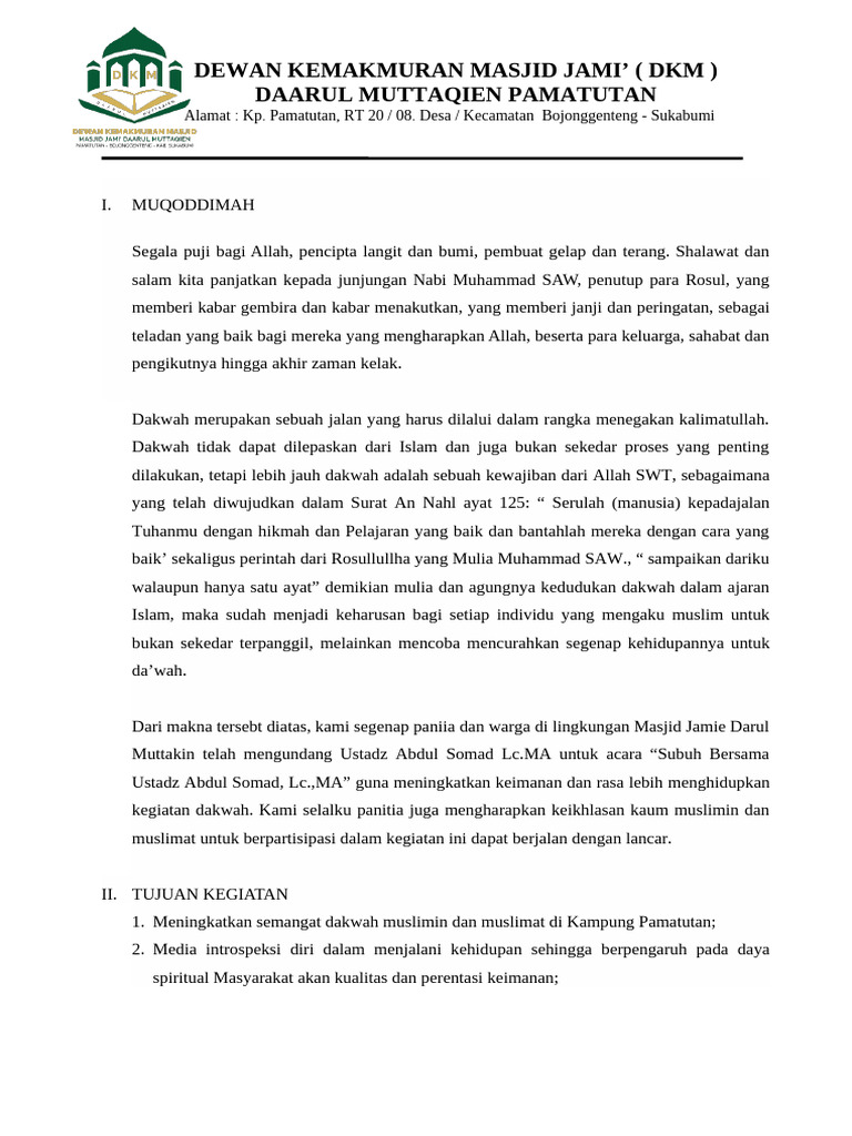 Draf Proposal Kajian UAS | PDF