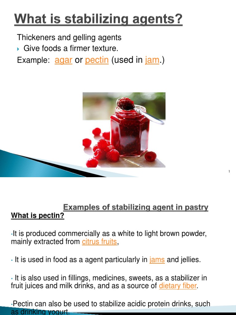 Stabilizing and Leavening Agent | PDF | Fruit Preserves | Breads