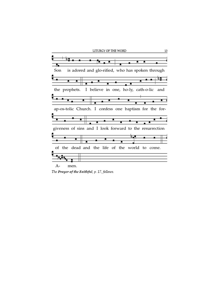 Credo 1b | PDF