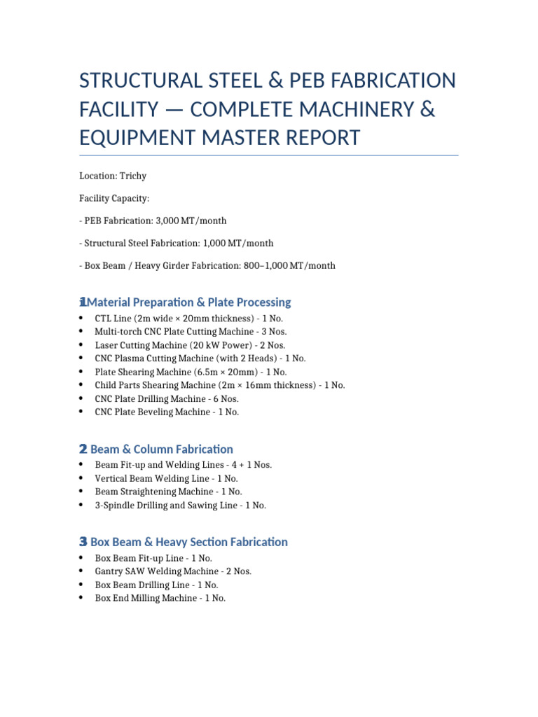 Comprehensive Steel Fabrication Report | PDF | Metal Fabrication | Welding