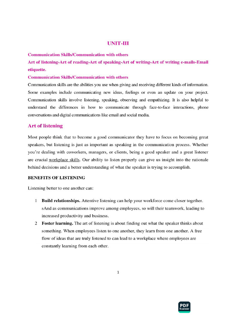 ACE Scanner Overview and Features | PDF