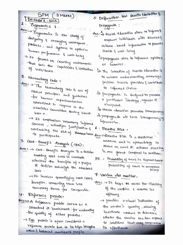 SPM 3 Marks | PDF