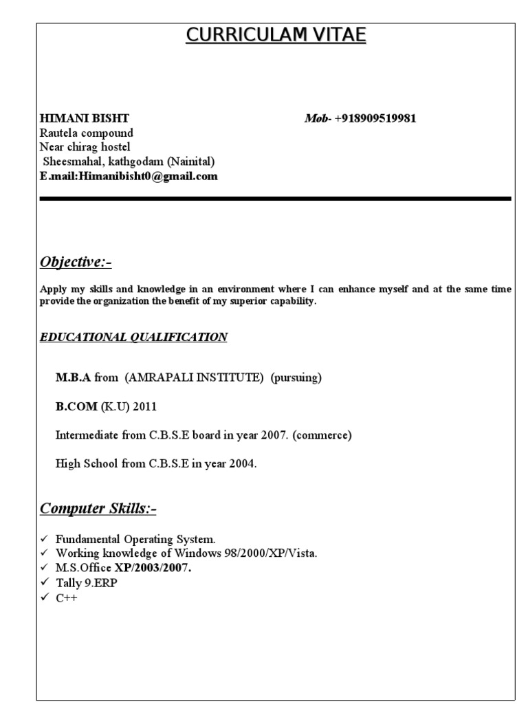 Ajay Resume | PDF | Career & Growth | Business