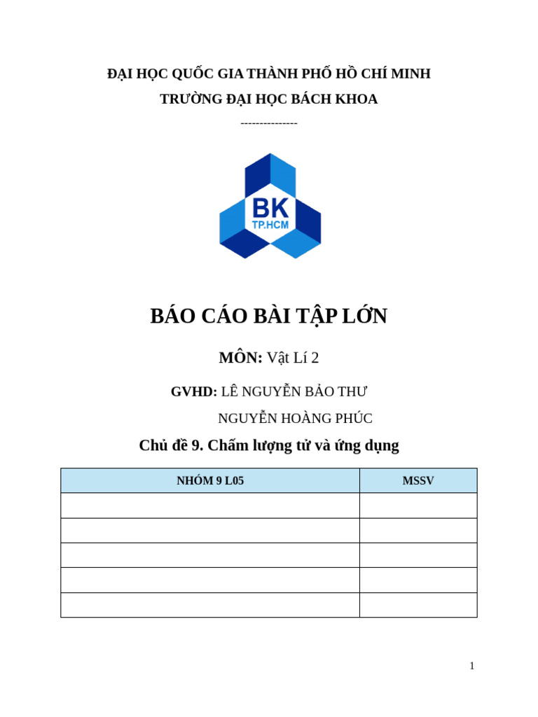 báo cáo vl2 | PDF