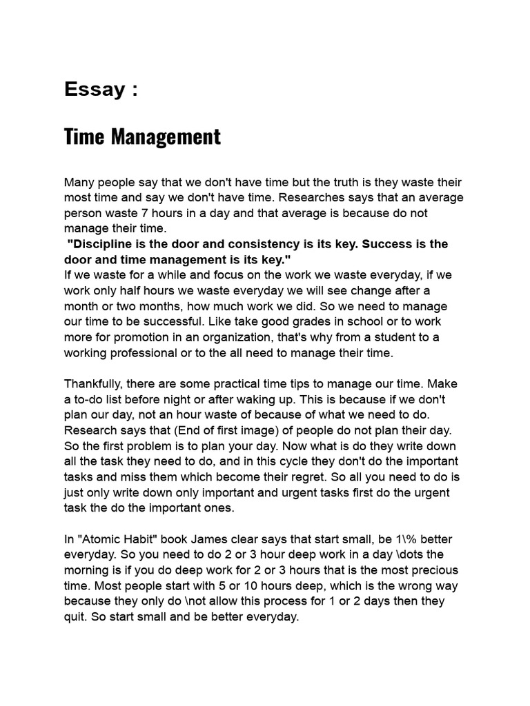 Essay 1 | PDF