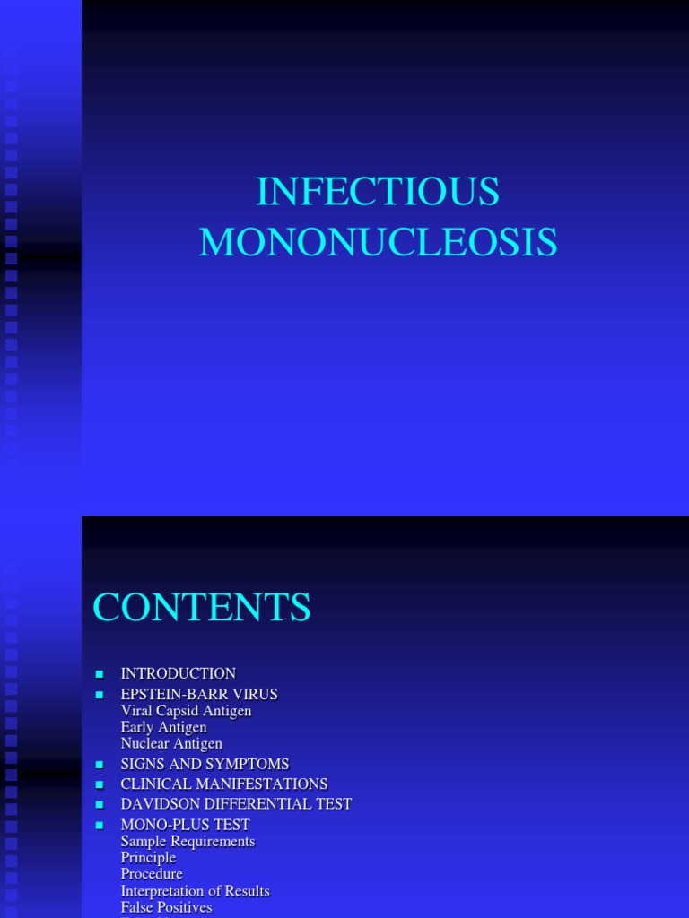 Understanding Infectious Mononucleosis | PDF | Infection | Virus