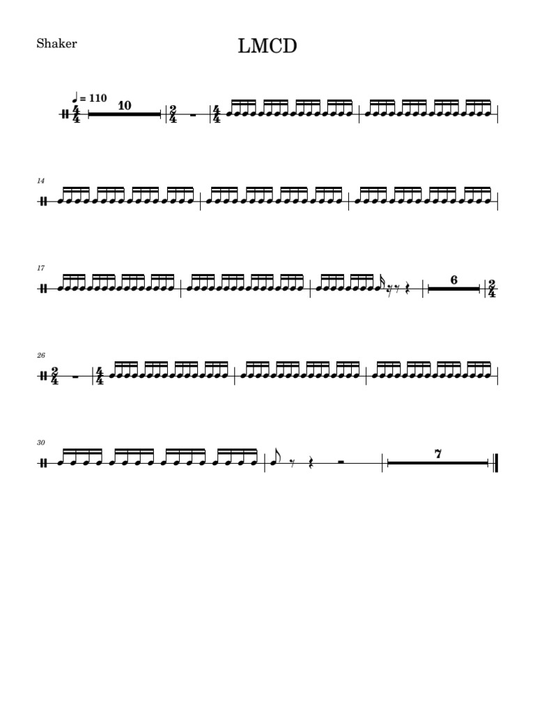 LMCD Shaker | PDF