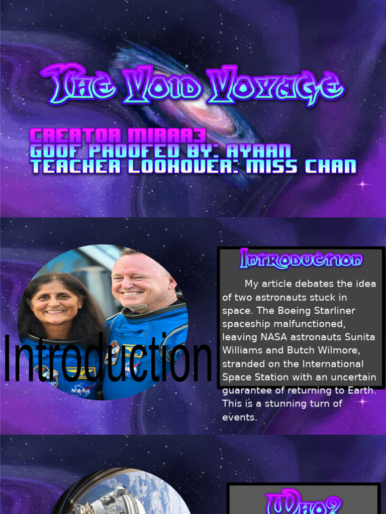 The Void Voyage | PDF | Spacecraft | Space Programs