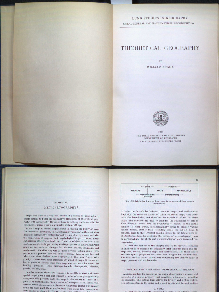 02 1962 Bunge Theoretical+Geography | PDF