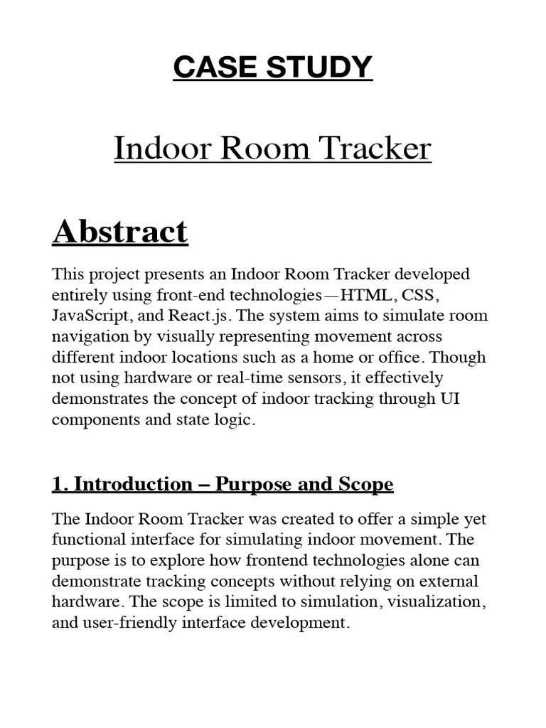 Case Study PDF | PDF | User Interface | Computing
