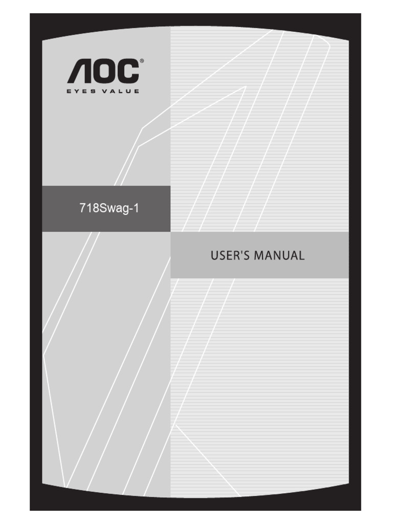 718swag 1 | PDF | Computer Monitor | Electromagnetic Interference