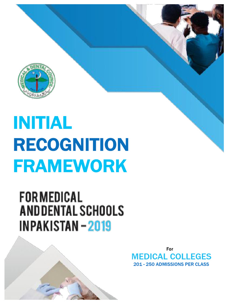 250 PMDC Initial Recognition Framework 250 | PDF | Anatomy | Pathology