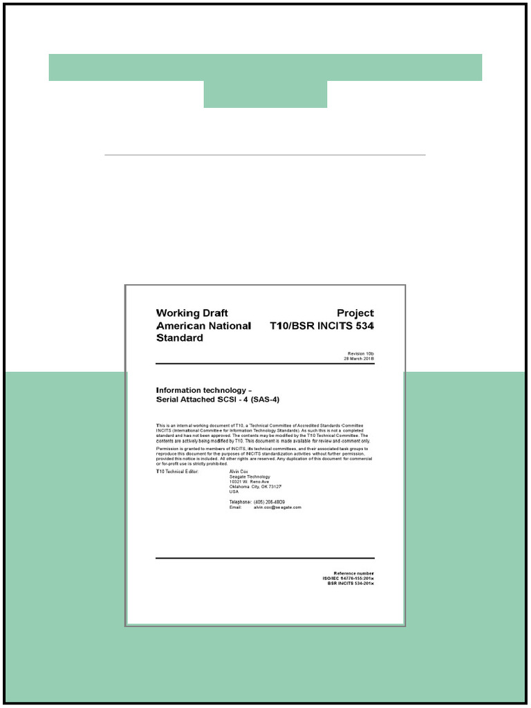 Serial Attached SCSI 4 SAS 4 r10b 6777 full | PDF | Electronics ...