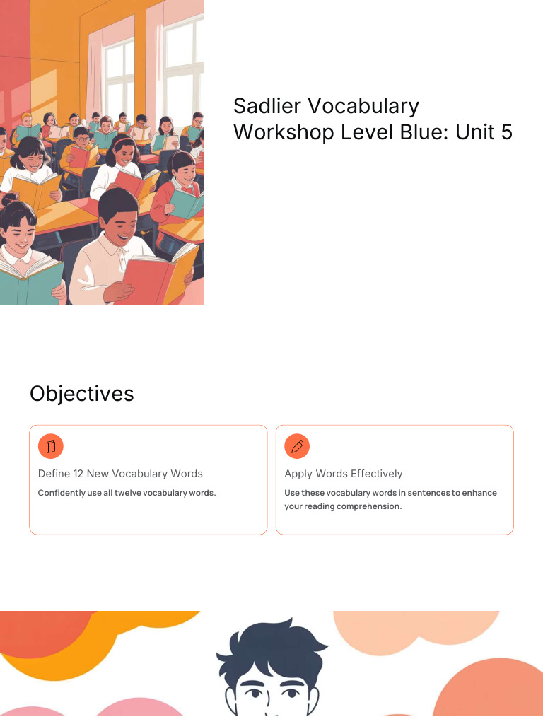 Vocabulary Workshop Level Blue Unit 5 | PDF