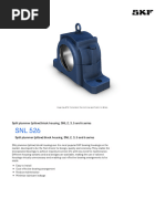 SNL 520-617 Plummer Block Specifications | PDF | License | Bearing ...