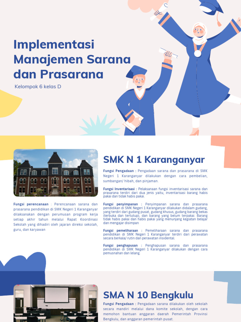 D - Kelompok 6 - Implementasi Manajemen Sarpras | PDF