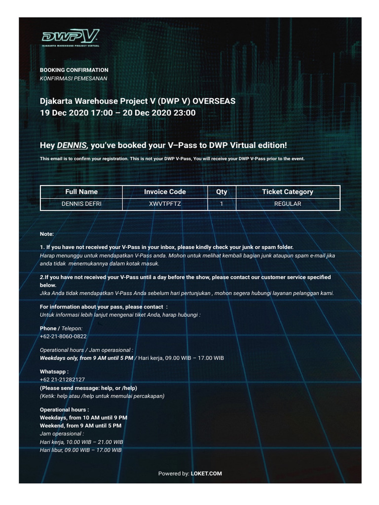 E-Voucher — Dwp Virtual | PDF