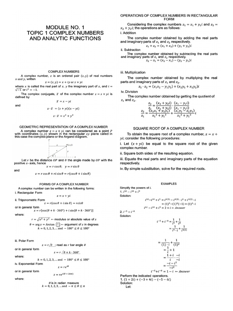 Adv Math 101 | PDF