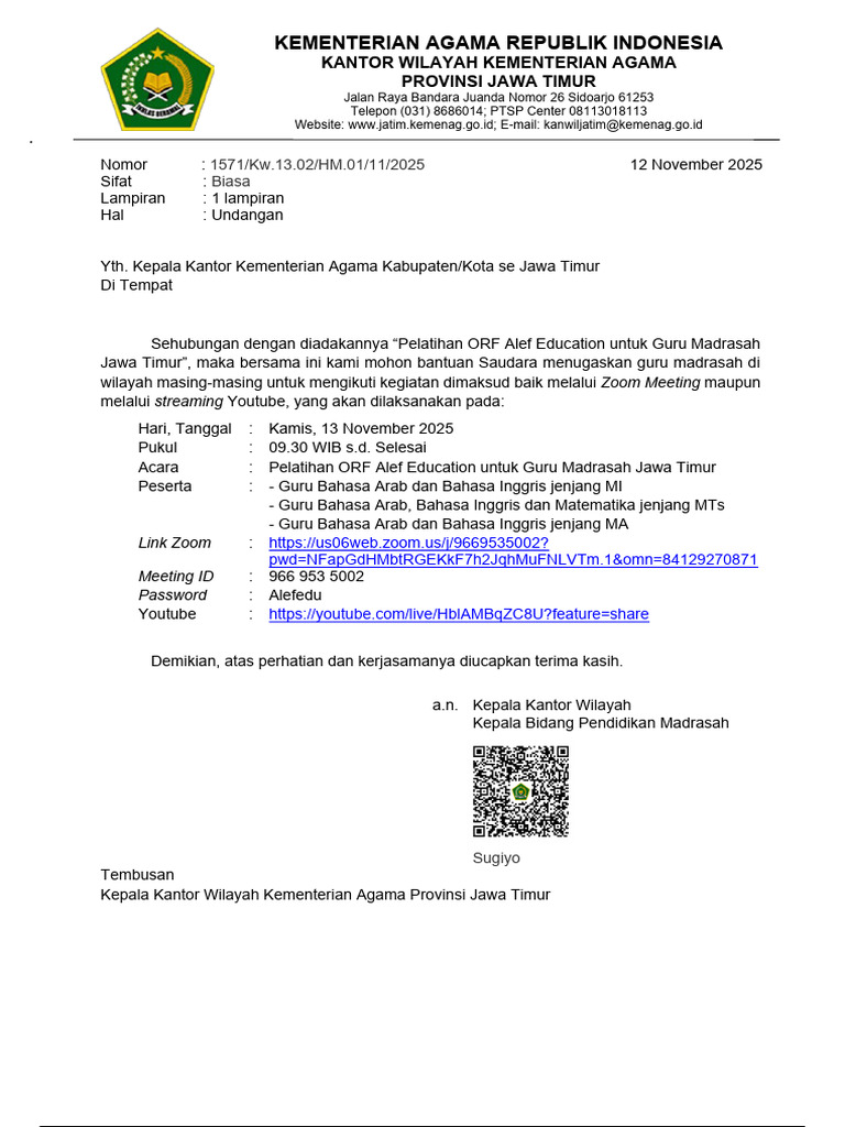 Und-Pelatihan ORF Alef | PDF