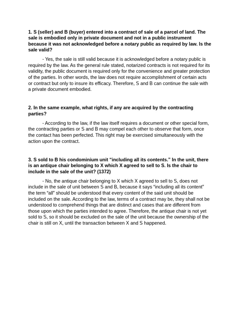 Module 7 Contracts | PDF