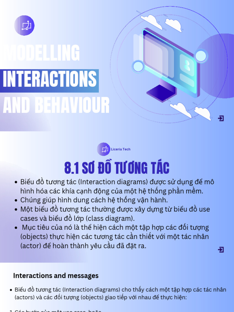 Modelling Interactions and Behaviour | PDF