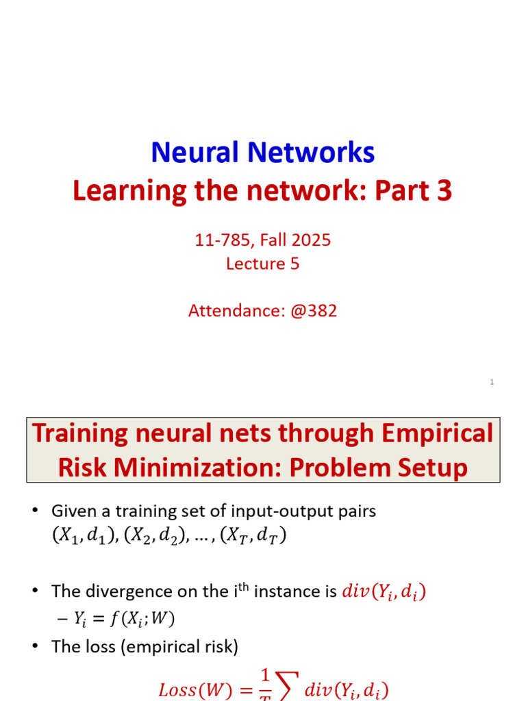 Training Neural Networks with Gradient Descent | PDF | Derivative ...