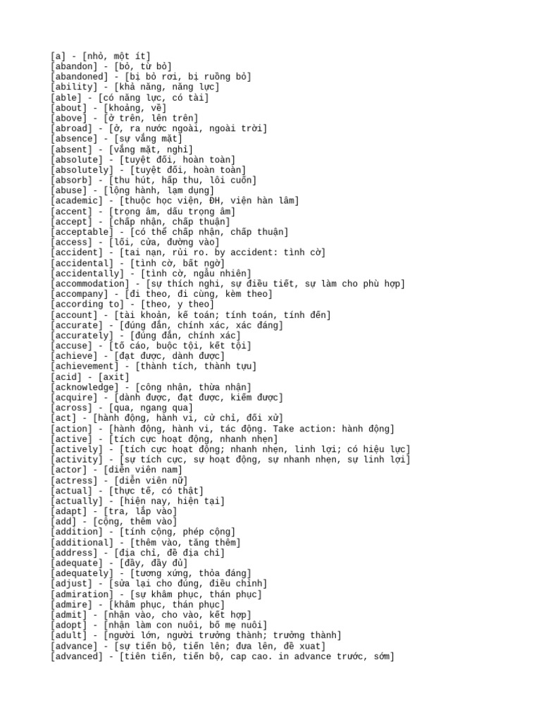 3000 Words Common p1-700 Words | PDF