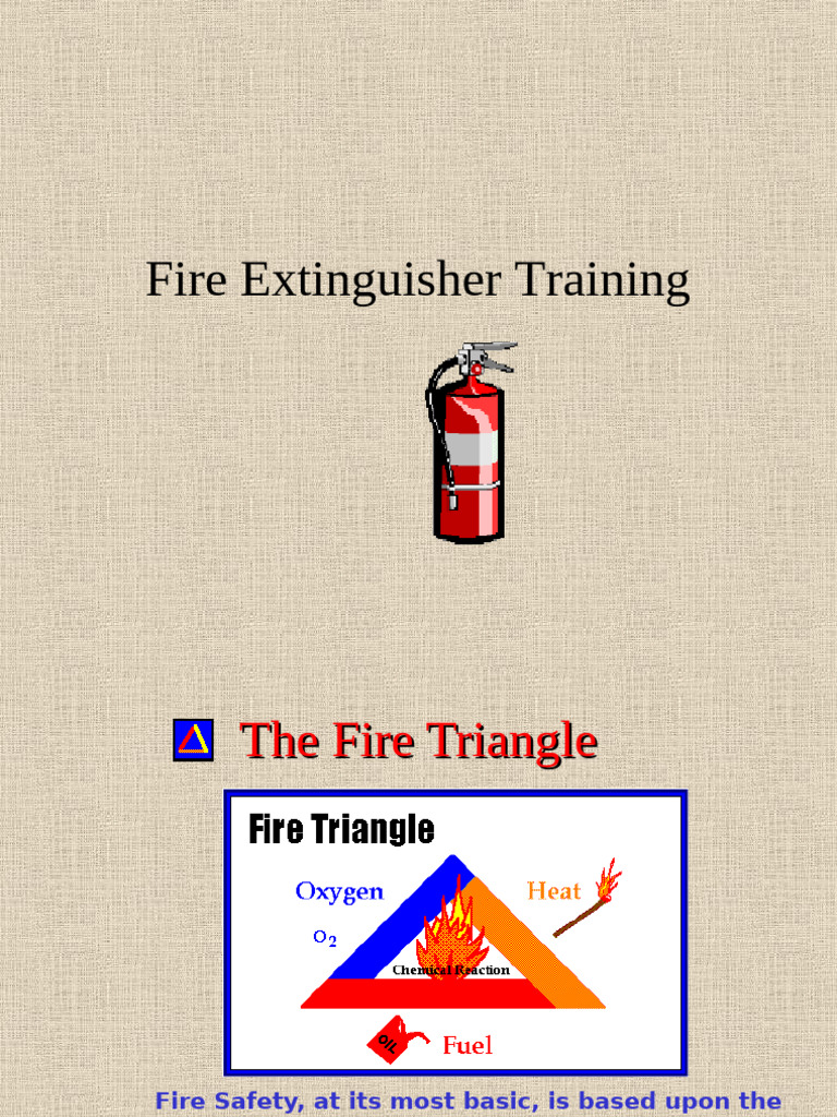Fire Extinguisher Training | PDF | Fires | Combustion