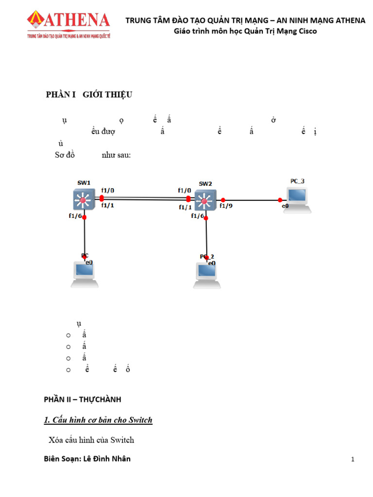 Lab 12 - Trunking - Vlan - VTP | PDF