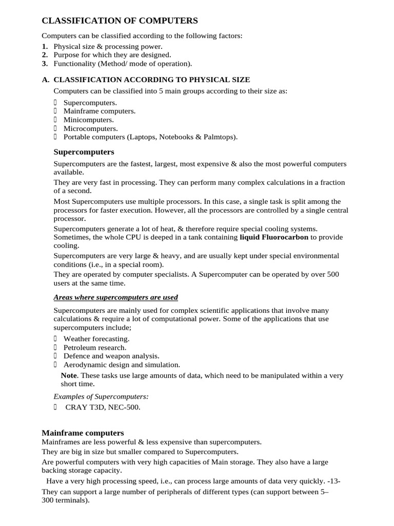 NOTES (2) | PDF | Personal Computers | Microcomputers