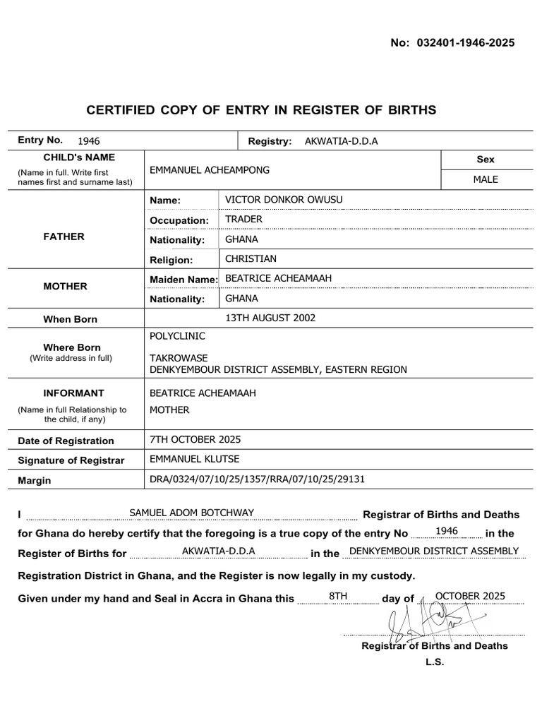 Emmanuel Acheampong | PDF