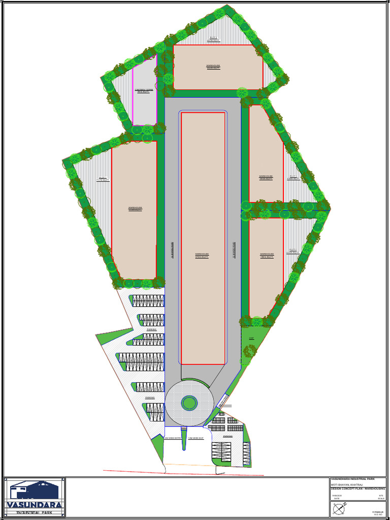 VASUNDHARA INDUSTRIAL PARK PLOTTING LAYOUT | PDF